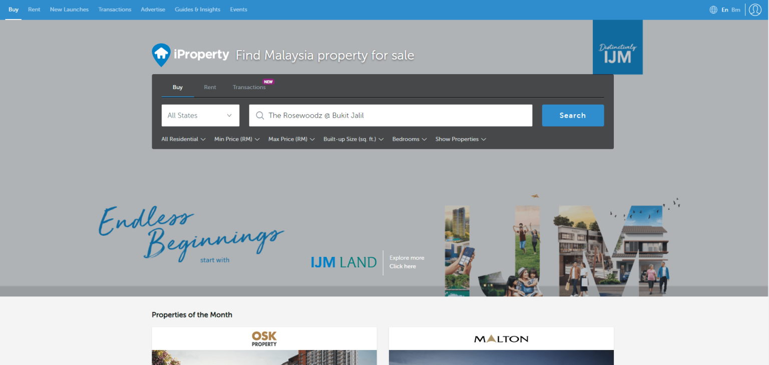 Top 5 Property Websites in Malaysia 2024 - HousingWatch